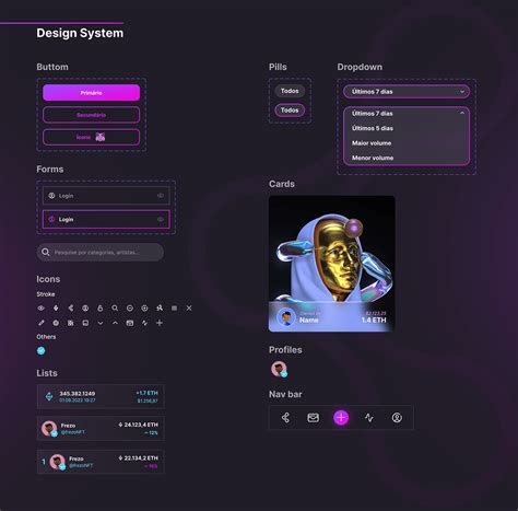 Crypt Art UI Design On Behance Crypt Art UI Design On Behance