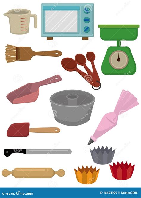Cartoon Bake Tool Icon Stock Vector Illustration Of Icon 18604929