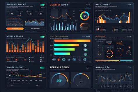 Datadriven Business Insights Modern Office Illustration Ai Dashboard Business Premium Ai