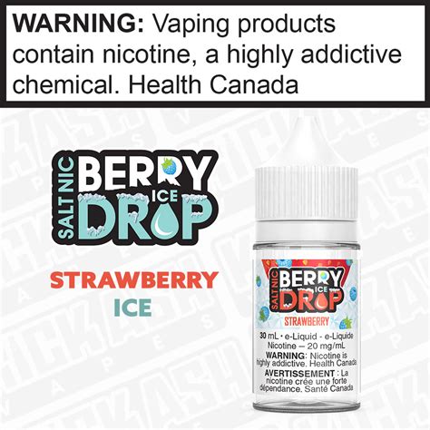 Strawberry Ice Salt By Berry Drop