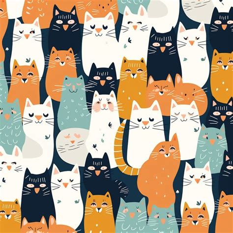 Purrfect Patchwork Of Adorable Cats