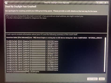 Please Help Ive Been Getting This Crash On Launch Since Monday The
