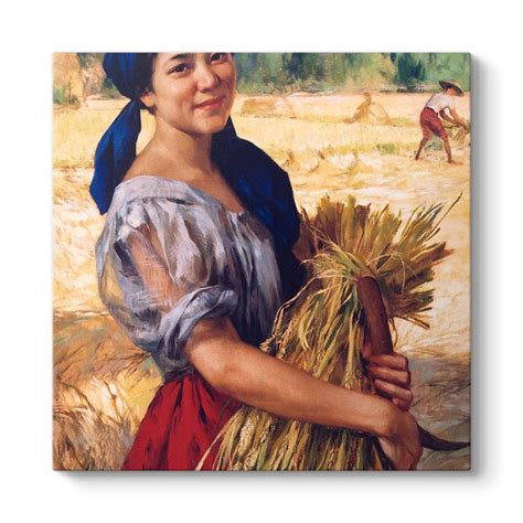 Fernando Amorsolo Palay Maiden Tablosu