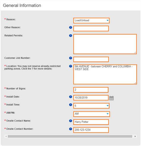 How Do I Apply For A Temporary No Parking Non Paid Area Permit