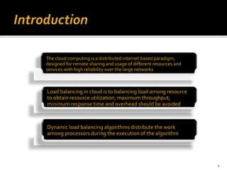An Efficient Decentralized Load Balancing Algorithm In Cloud Computing PPTX