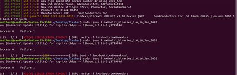 Imx8mmini Libusberrortimeout Sdpu Write F Nxp Community