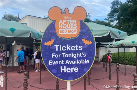 An Ultimate Guide To The Boo Bash Halloween Event In Disney World The Disney Food Blog