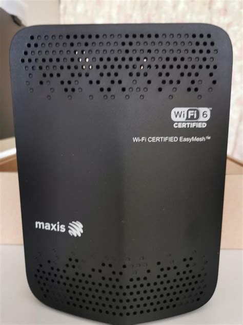 Maxis Wifi 6 Router Easymesh Computers And Tech Parts And Accessories Networking On Carousell