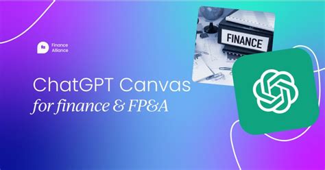 finance alliance on linkedin chatgpt chatgptcanvas fpna finance