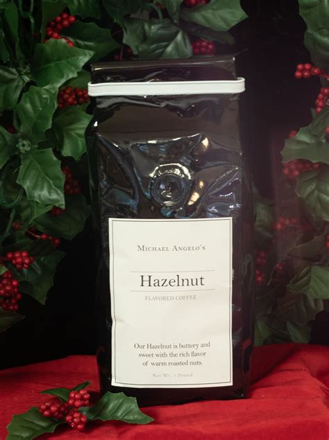 Hazelnut Coffee 1 Lb Michael Angelos