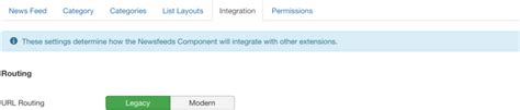 Help310 Components News Feed Manager Options Joomla Documentation