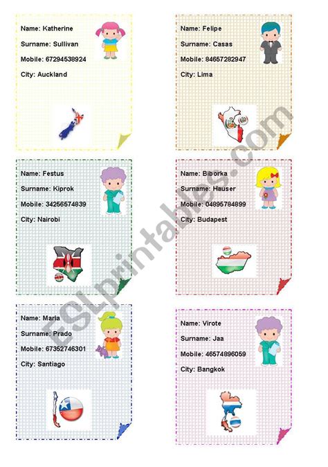 Countries Andnationalities Id Cards And Registration Cards 77 Last