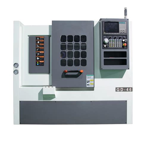 gd46 3 3 heavy duty cnc lathe machine drilling machine turret machine