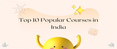 top 10 popular courses in india