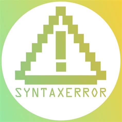 Syntaxerror Youtube