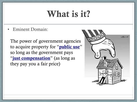 Ppt Eminent Domain Powerpoint Presentation Free Download Id1858228