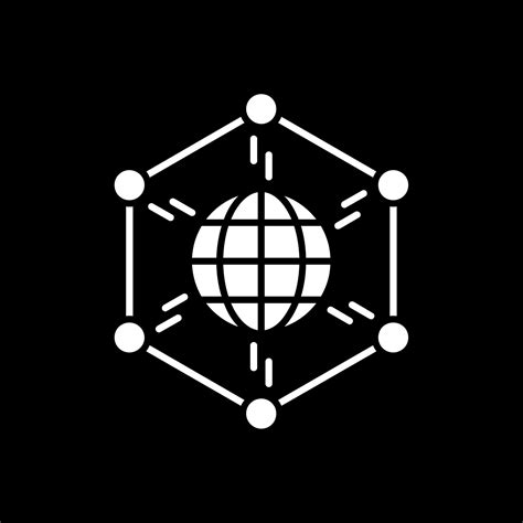 Network Glyph Inverted Icon 41719822 Vector Art At Vecteezy