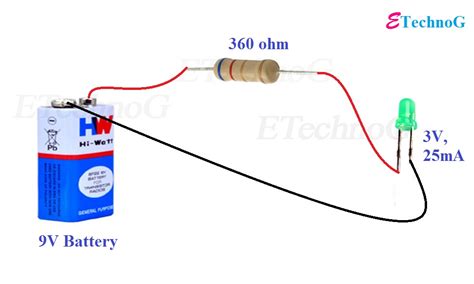 How To Calculate The Value Of Resistor For Led When Connecting With