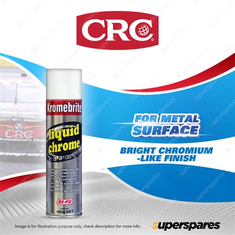 Crc Re Po Kromebrite Liquid Chrome 400g Metal Surface Provides Gloss