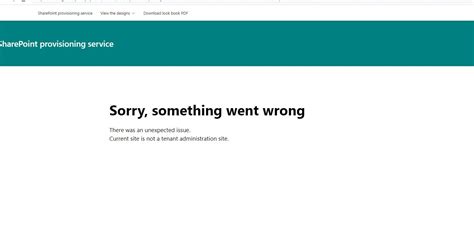 unable to provision o365 learning pathway site in our multi tenant
