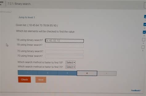 solved challenge activity 7 2 1 binary search 495468