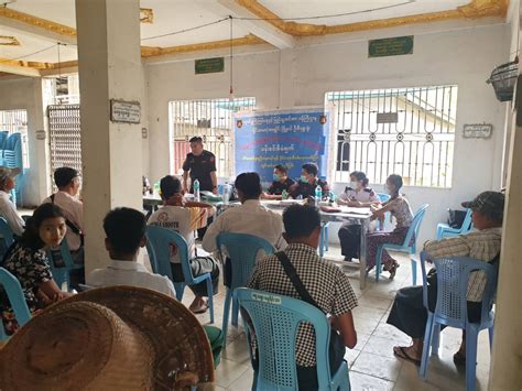 လှိုင်သာယာ အရှေ့ပိုင်း မြို့နယ်တွင် ပန်းခင်းစီမံချက်ဖြင့် ပြည်သူများ၏ အိမ်ထောင်စုလူဦးရေစာရင်းန