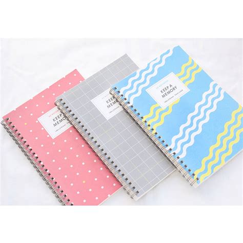 Livework Keep A Memory Wirebound Lined Notebook Fallindesign