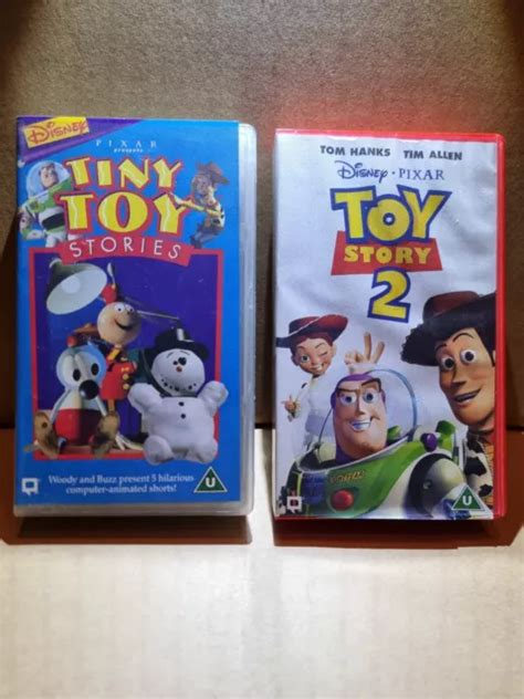 Tiny Toy Stories And Toy Story 2 Vhs Cassette Rare Eur 2000 Picclick De