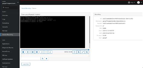 how to set up tlog on linux hosts for terminal logging