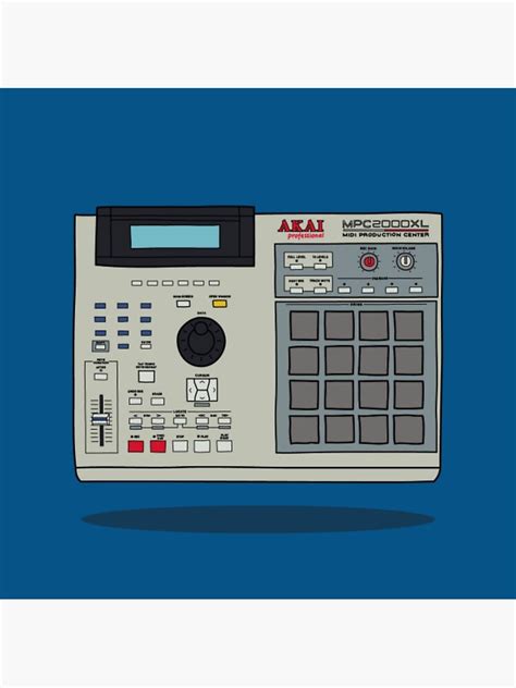 Mpc 2000xl Sticker By Dastoali Redbubble