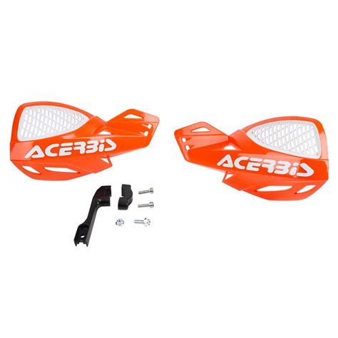 Acerbis Handguards Mx Uniko Vented Ktm Orange 2016 Incl Mounting Kit
