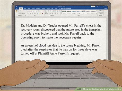 How To Define Medical Malpractice 11 Steps With Pictures