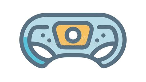 Game Controller Joystick Gaming Video Games Icon Vector Design