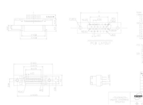 SCSI Pin Connector Straight Female Tradekorea