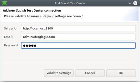 Test Center Squish 91