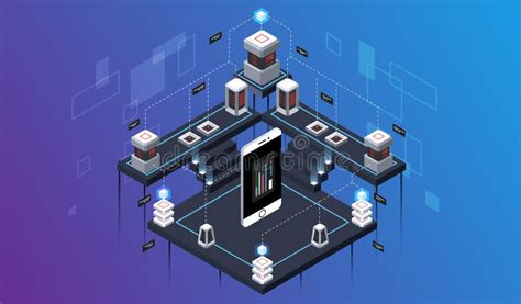 Isometric Design Concept Virtual Reality And Augmented Reality
