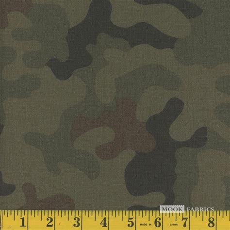 Ripstop Milliken Camo Mook Fabrics