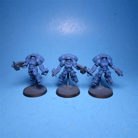 Gw Warhammer 40k Space Marine Primaris Inceptors X3 Undercoated I11