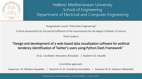 Design And Development Of A Web Based Data Visualization Software For Political Tendency