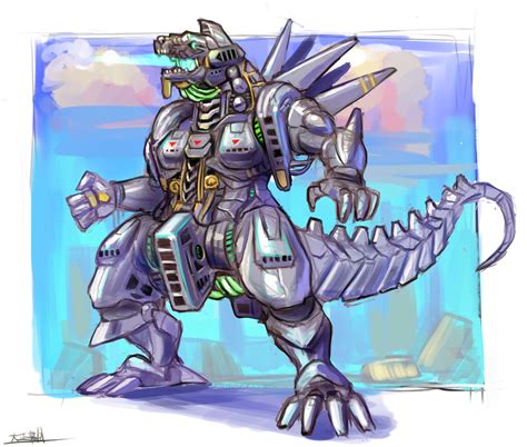 Mechagodzilla Godzilla Drawn By Oomasateikoku Danbooru