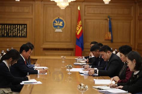 Ерөнхий сайд Л Оюун Эрдэнэ БНСУ ын Элчин сайдыг хүлээн авч уулзлаа