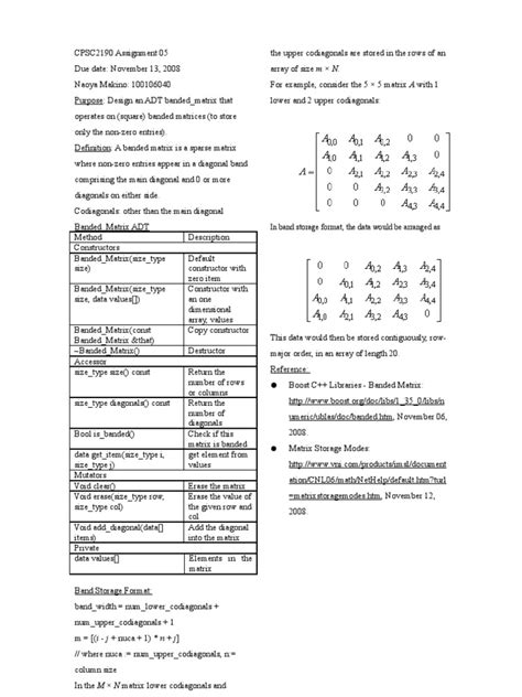 Banded Matrix Design Pdf Matrix Mathematics Operator Theory Banded Matrix Design Pdf Matrix Mathematics Operator Theory