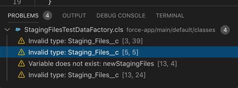 Salesforcedx Cli VSCode Lists Erroneous Apex Problems Salesforce Stack Exchange