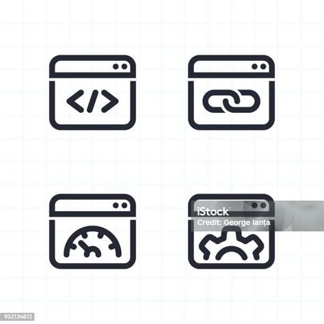 Windows 설정문자열 아이콘 0명에 대한 스톡 벡터 아트 및 기타 이미지 0명 개념 개체 그룹 Istock