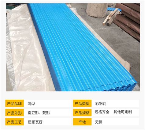 彩钢瓦yx35 125 750镀锌瓦钢构建筑房顶屋面板围墙单层波浪瓦楞板 阿里巴巴