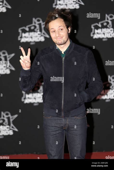 French Singer Vianney Poses During A Photocall Before The Nrj Music