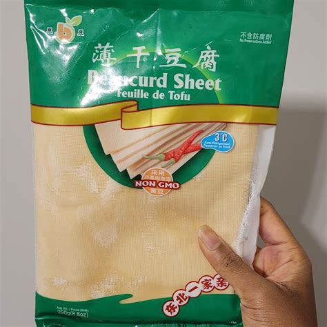 Bean Curd Sheets From Beidoubay Inc Vegan Product Reviews And Ratings Abillion