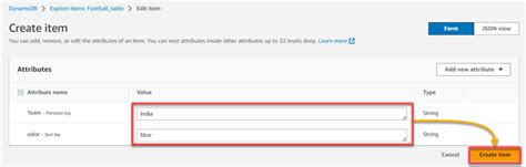 getting started with aws dynamodb