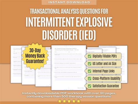 Intermittent Explosive Disorder Ied Transactional Analysis Questions Karlstein Publishing