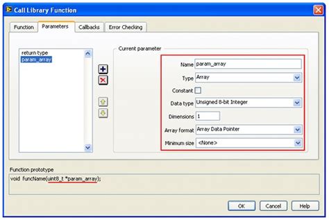 Converting A Labview String To A Character Array And Passing Its
